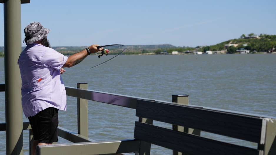 New Pier at Lake Nasworthy is Really Open Now