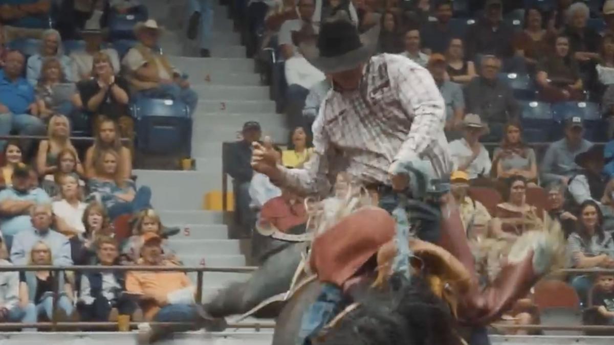 WATCH: Chet Johnson Teaches Young Cowboys A Lesson About Saddle Bronc ...
