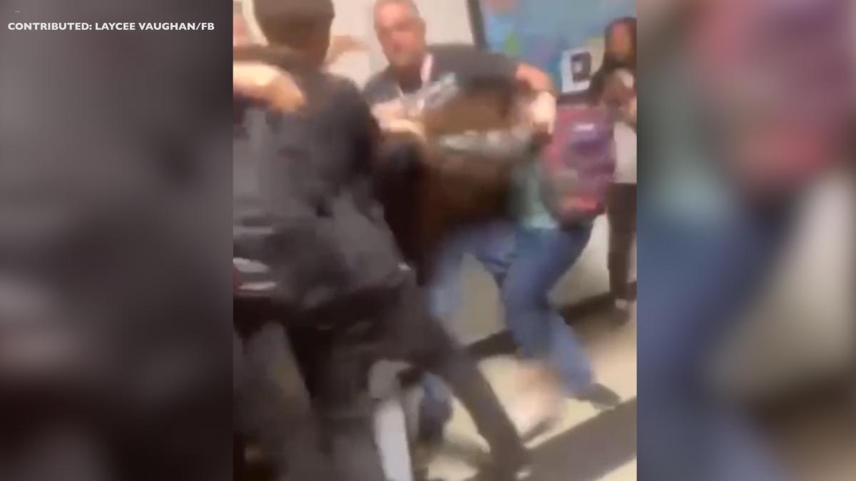 WATCH: Viral Video Shows Massive Riot Inside Middle School
