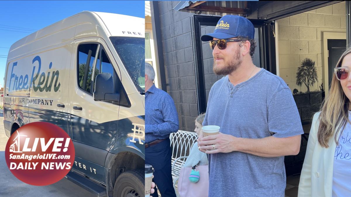 LIVE! Daily | Cole Hauser Takes Longhorn Coffee to the Train Station