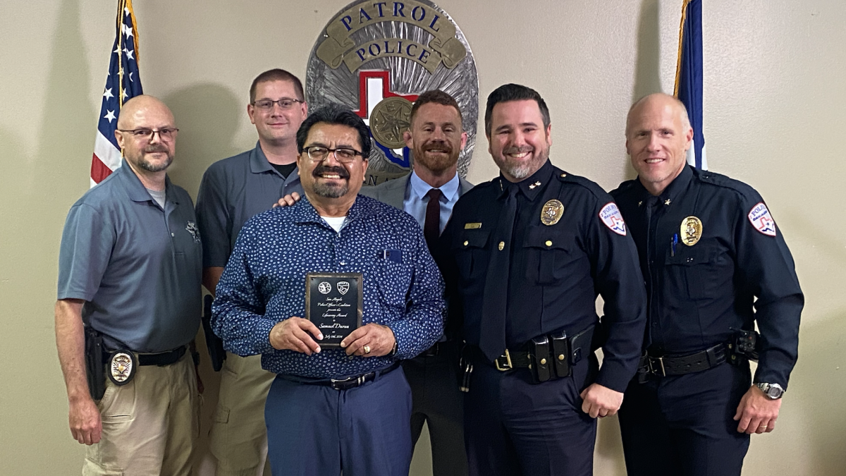 San Angelo Police Honor Samuel Duran with Life Saving Award
