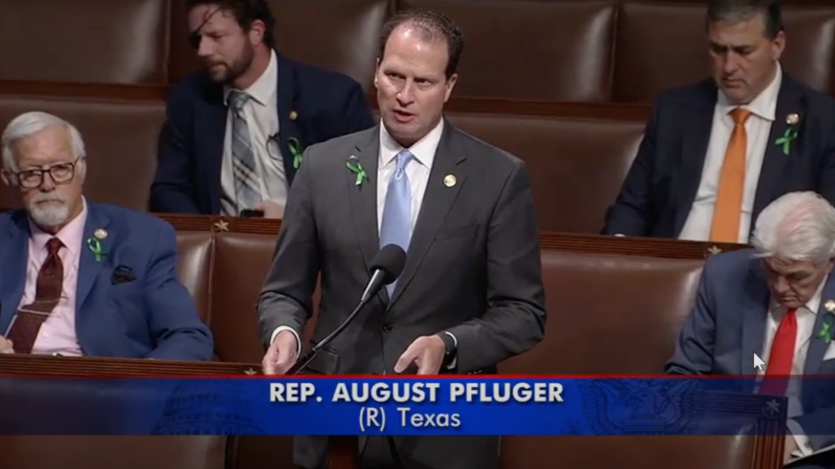 Pfluger Speaks on House Floor to Honor Lives Lost in Floods, Shares His ...