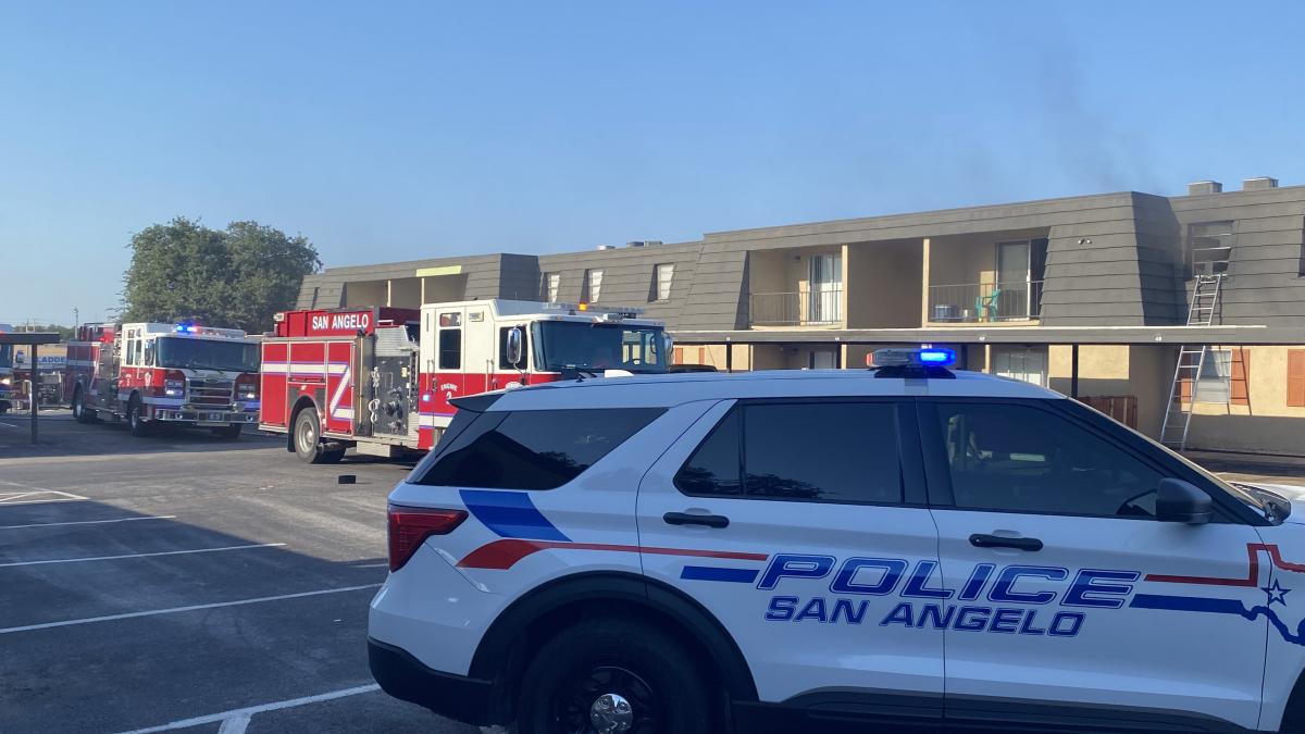 WATCH: Apartment Fire Extinguished in San Angelo