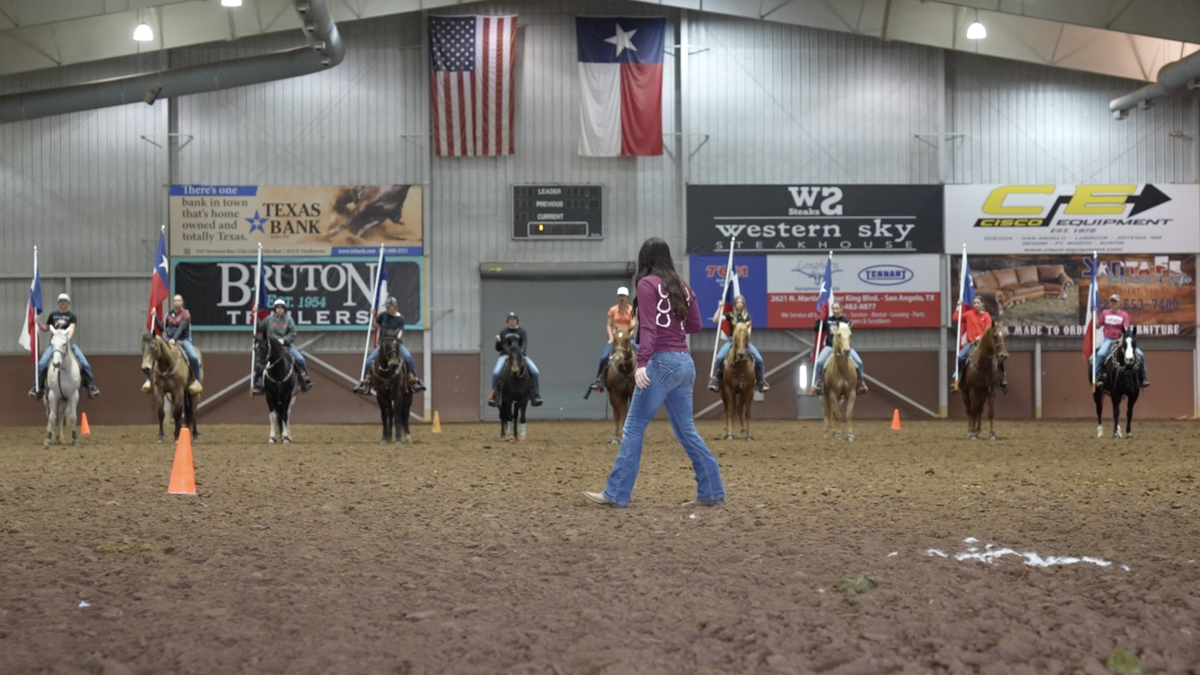 The Face of the San Angelo Rodeo