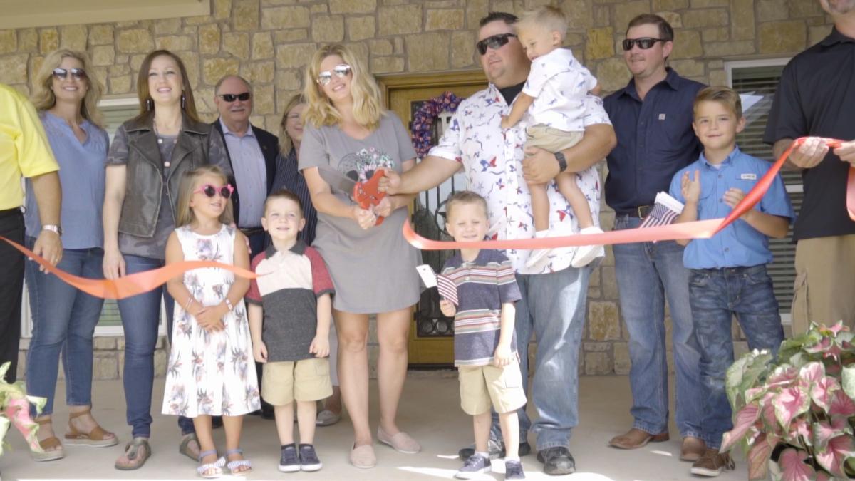 War Vet, Sheriff's Deputy Given Free New Home