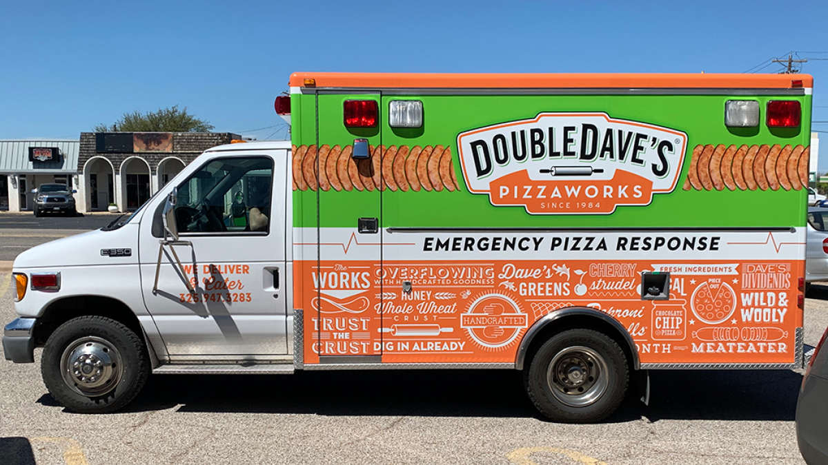 WATCH: Double Dave's Launches Emergency Pizza Response