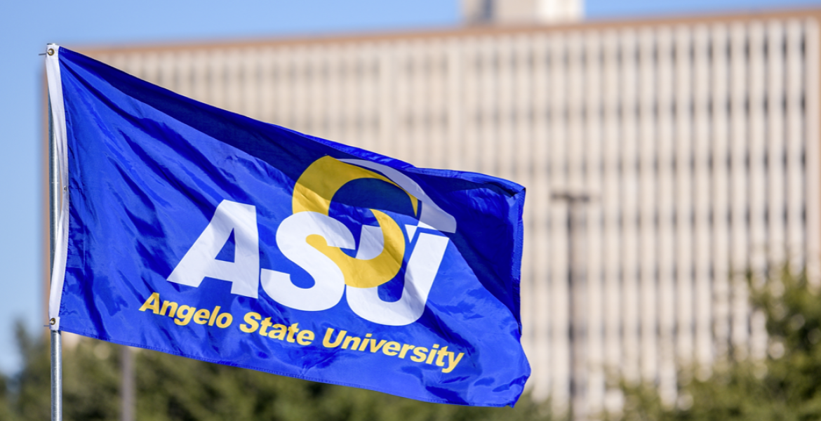 Angelo State University House Flag Your Angelo State