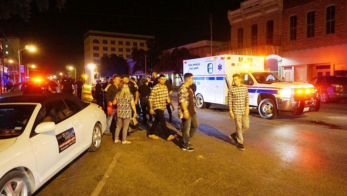 Police Confront Rise In Violence In Downtown San Angelo